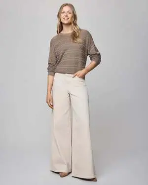 Splendid Georgie Cashblend Pointelle Sweater