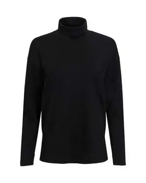 Splendid X @cellajaneblog Mock Neck Drop Shoulder Top - Black