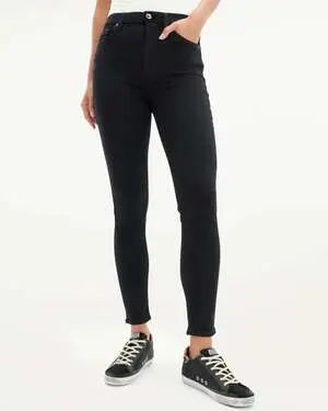 Splendid High Waist Ankle Skinny Jeans