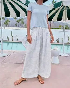 SPLENDID Splendid Iris Paisley Wide Leg Pants