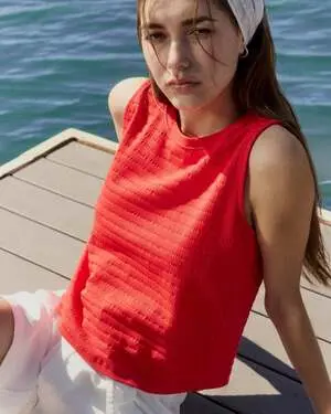 Splendid Textured Camis Tanks For Women