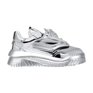 Versace Metallic Sneakers For Women