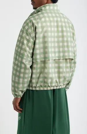ELWOOD Off-grid Gingham Check Windbreaker Jacket