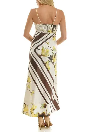 SOCIALITE Sleeveless Printed Maxi Dress