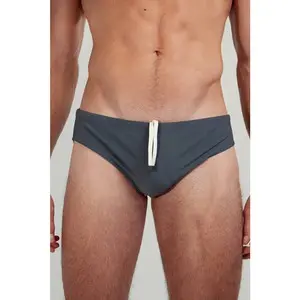 GOODPARK GoodPark Dune Modern Ribbed Stretch Swim Brief Cacti