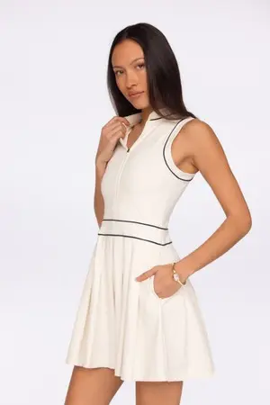 FORE-TÉ CLUB ATTIRE Tate Tennis Dress With Regular Hem
