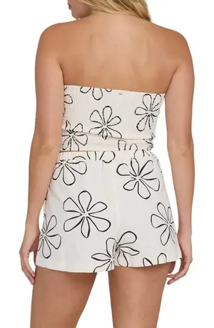 BILLABONG Floral Drawstring Shorts