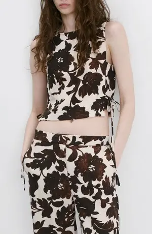 Mango Ruched Camis Tanks For Women