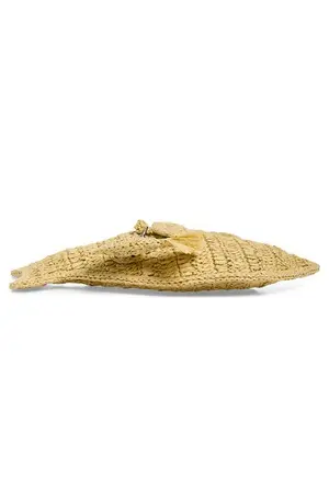 DAMSON MADDER Raffia Fish Shoulder Bag