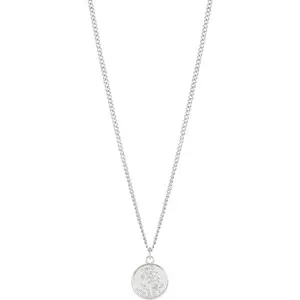 Estée Lauder St. Christopher Pendant Necklace - Silver