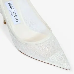 JIMMY CHOO Love 85 Glitter Pumps - Neutral