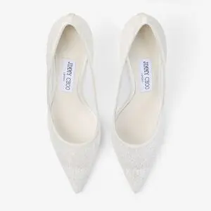 JIMMY CHOO Love 85 Glitter Pumps - Neutral