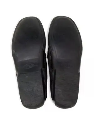 TOD'S Nubuck Leather Penny Loafers