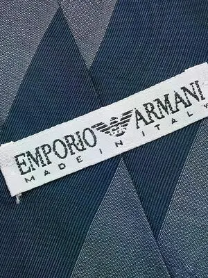 Emporio Armani Striped Silk Tie