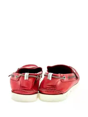 FERRAGAMO Buckle-strap Leather Loafers