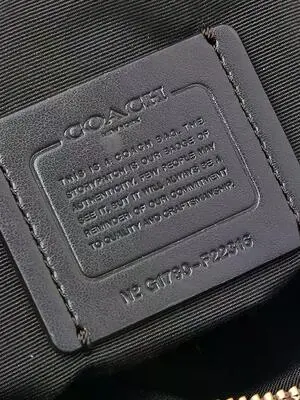 COACH Metallic Leather Tote Bag
