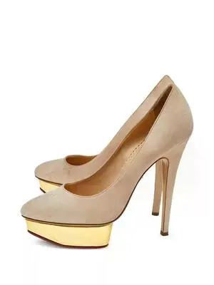 CHARLOTTE OLYMPIA Dolly Platform Pumps