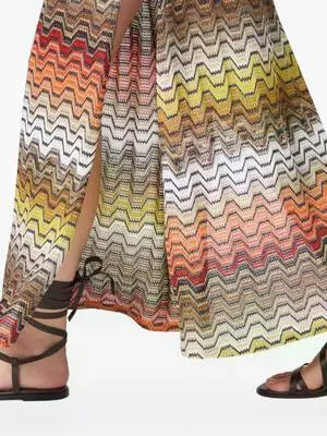 Missoni Maxi Dress With Chevron Pattern