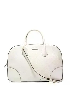Gucci Gg Supreme Shoulder Bag - White