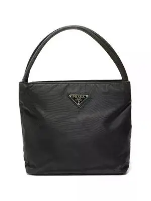 Prada Tessuto Shoulder Bag - Black