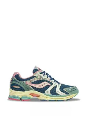 Saucony Id Triumph Kissaten Panelled Sneakers - Blue