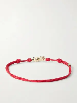 Luis Morais 14-karat Gold Cord Bracelet