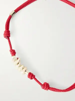 Luis Morais 14-karat Gold Cord Bracelet
