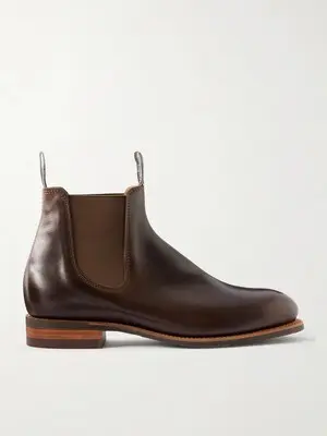 R.M.WILLIAMS Turnout Leather Chelsea Boots - Brown