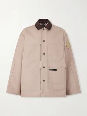 Canada Goose Beaumont Corduroy-trimmed Cotton Jacket - Neutrals