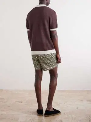 Onia Crocheted Linen Shirt