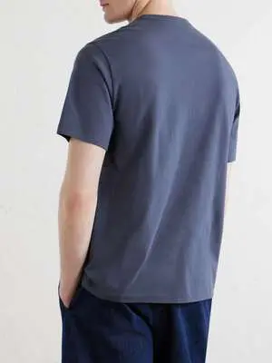 Officine Générale Three-pack Organic Cotton-jersey T-shirt