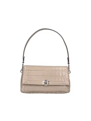 Tory Burch Tory Burch Charlie Shoulder Bag Beige
