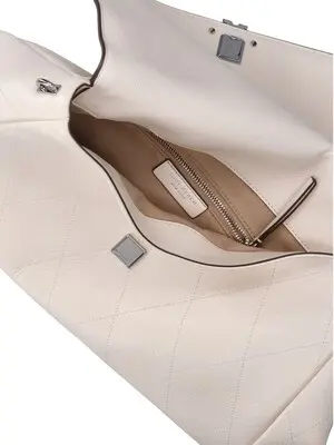 Tory Burch Charlie Shoulder Bag - Cream