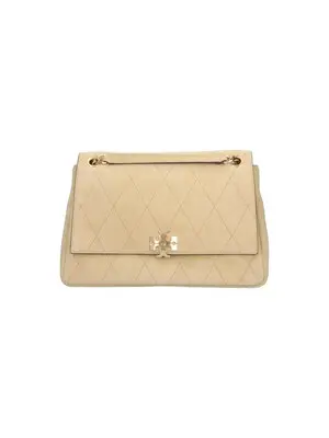 Tory Burch Tory Burch Charlie Shoulder Bag Gray
