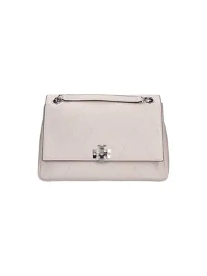 Tory Burch Charlie Shoulder Bag - White