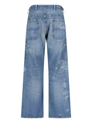 Polo Ralph Lauren Straight Patchwork Jeans