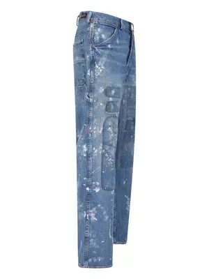 Polo Ralph Lauren Straight Patchwork Jeans
