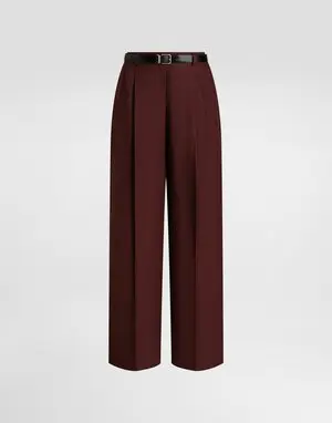 Dolce & Gabbana Tailored Linen Canvas Trousers