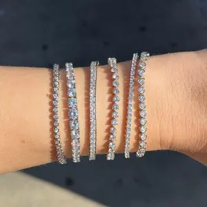 LENI JAMES The Kate 3mm Tennis Bracelet