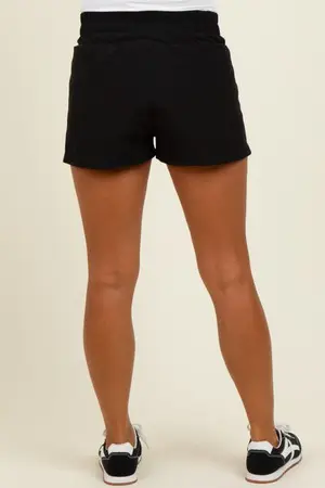 PINKBLUSH Active Stripe Detail Maternity Shorts