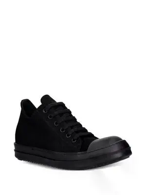 Rick Owens Round Toe Low-top Sneakers