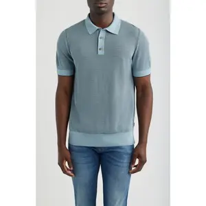 Hugo Boss L-naldo Silk & Cotton Polo