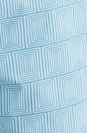Bugatchi Cruz Print Swim Trunks