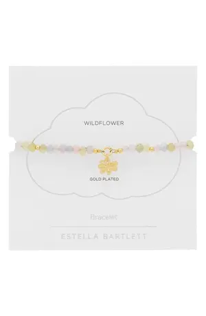 Estée Lauder Amelia Wildflower Morganite Bead Slider Bracelet