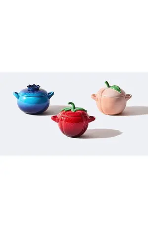 LE CREUSET Blueberry Stoneware Mini Cocotte