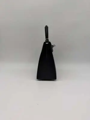 Hermès Kelly Epsom Palladium Hardware - Black