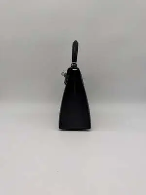 Hermès Kelly Epsom Palladium Hardware - Black
