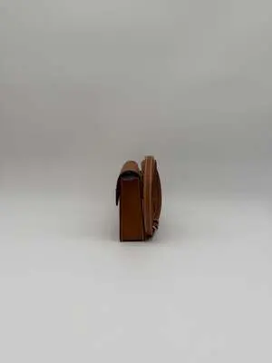 Hermès Pochette Hermesnap Wallet Gold Epsom Palladium Hardware