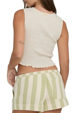 BILLABONG Club Beach Cropped Tank Top