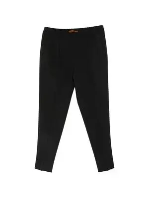 Zegna Elasticated-waist Pleated Trousers